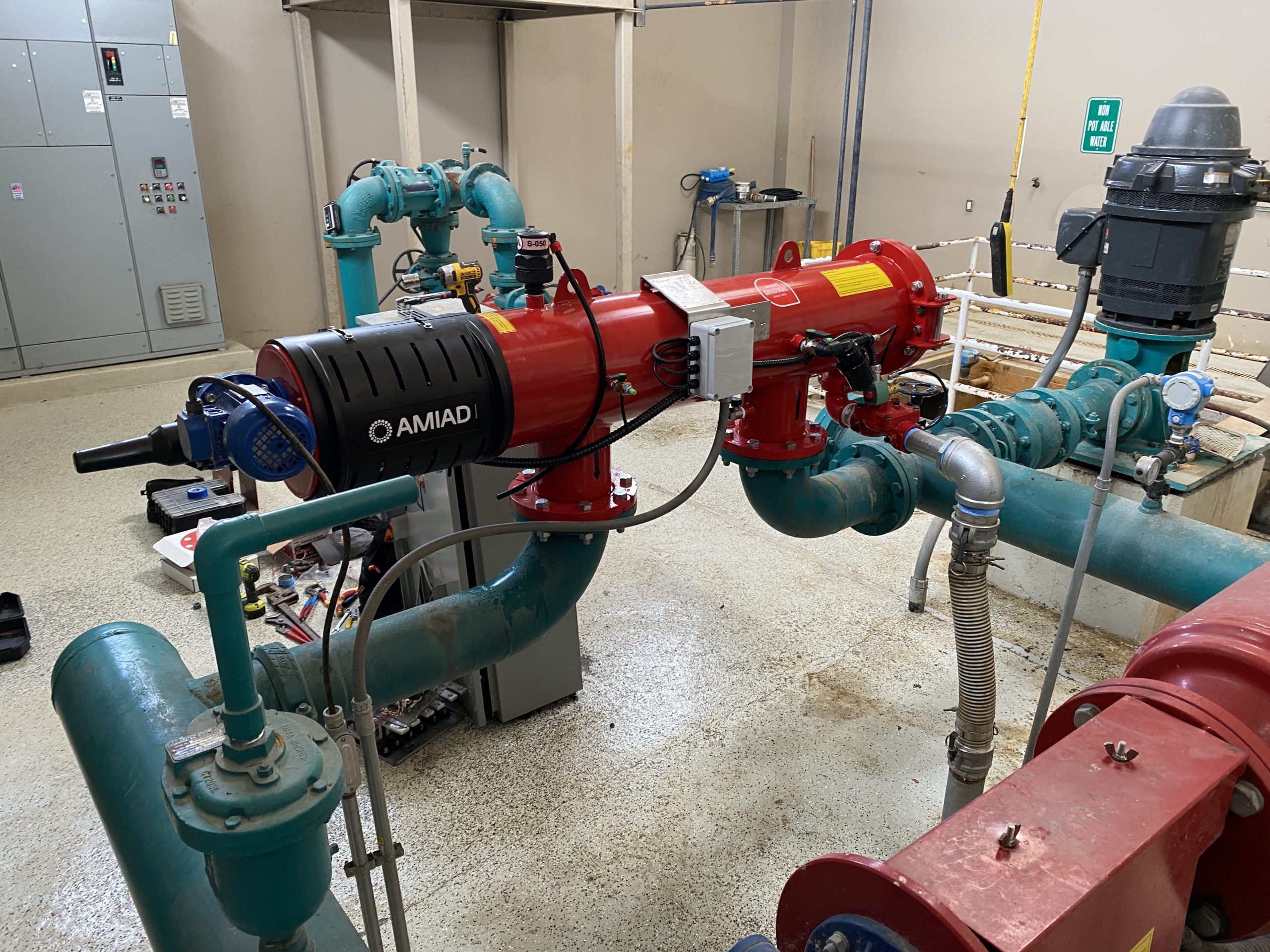 - Amiad Water Systems SAF-X automatic screen industrial water ...